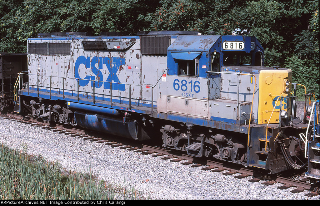 CSXT 6816 on E101